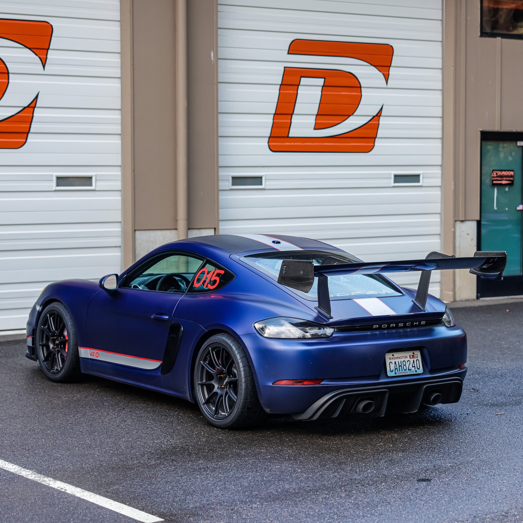 718 GT4 & 981 GT4 "Valkyrie" Swan Neck Wing | Dundon Motorsports
