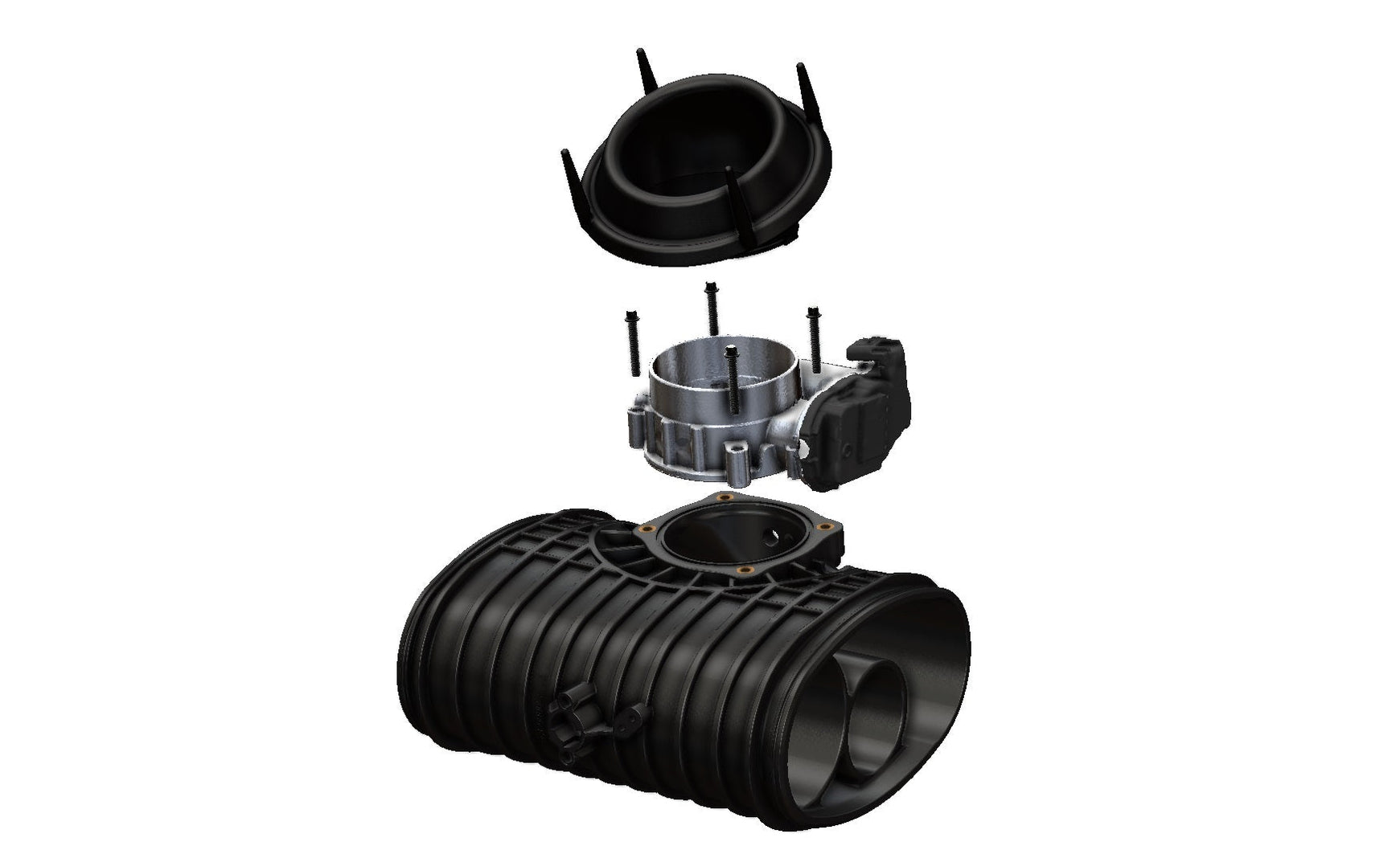 718 GT4RS 93mm Throttle Body-Center Plenum Air Intake Kit | Dundon ...